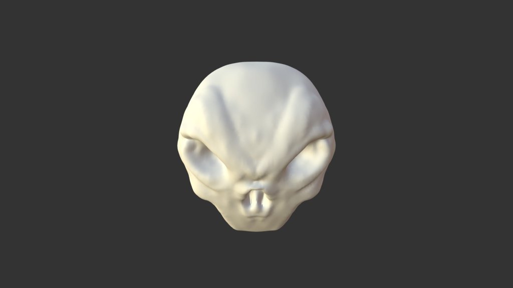 Stylized Skull Zbrush - 3D model by Miles (@littlemeacham) [37e0a3c ...