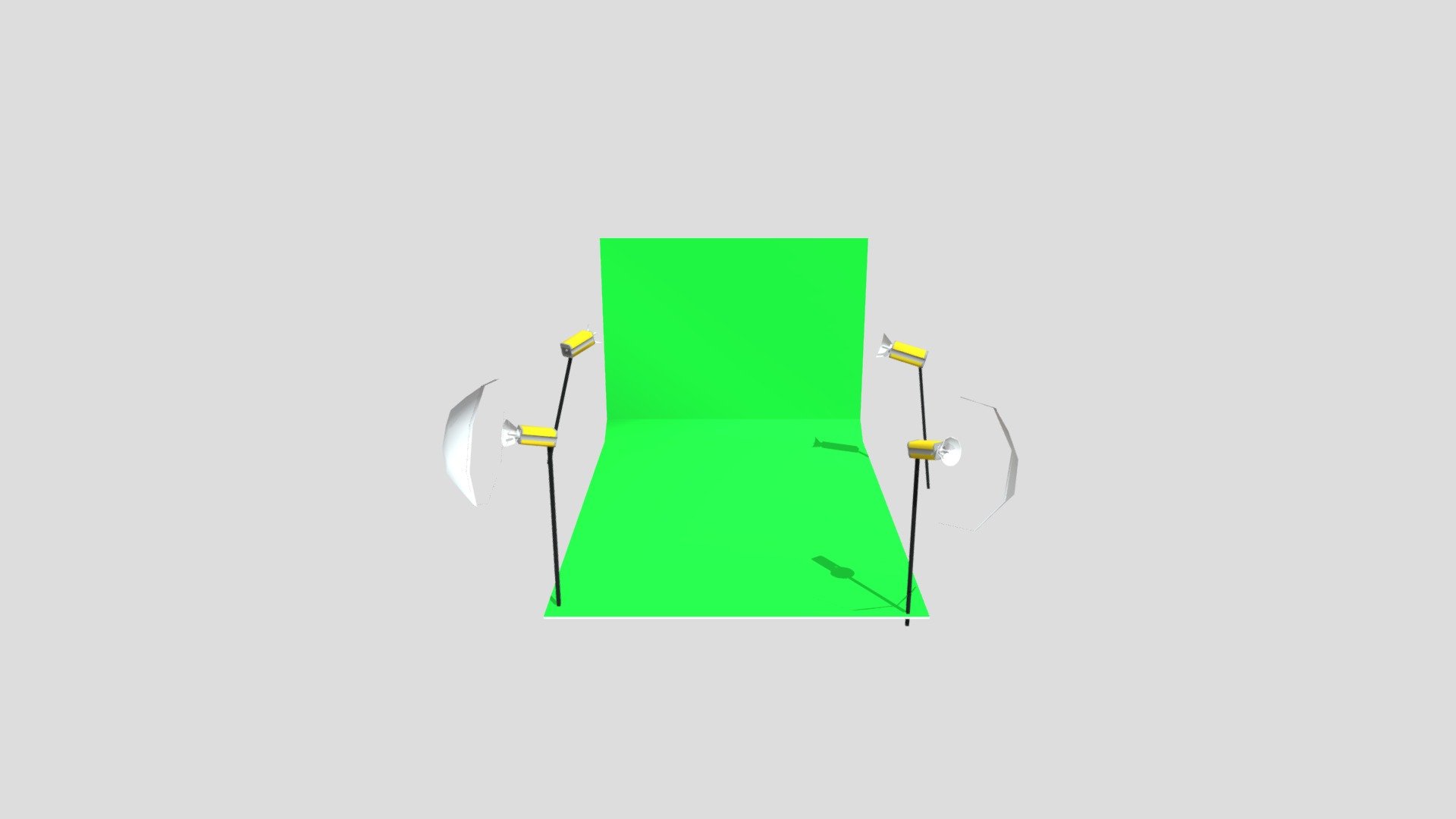 Green Screen - Download Free 3D model by nyu_grad_alley_2020 [37e13d1 ...