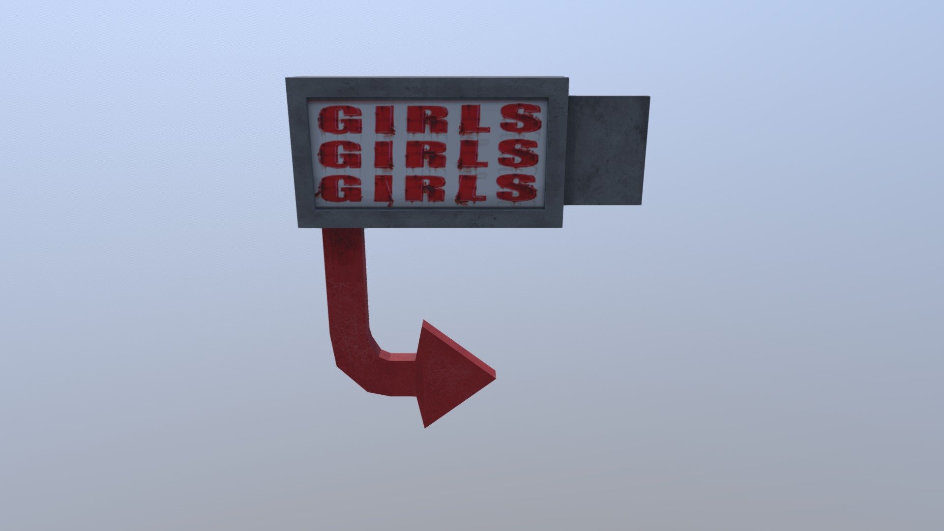 Girls Sign - 3D model by Daniel Medina (@julianinsilico) [37e1895 ...