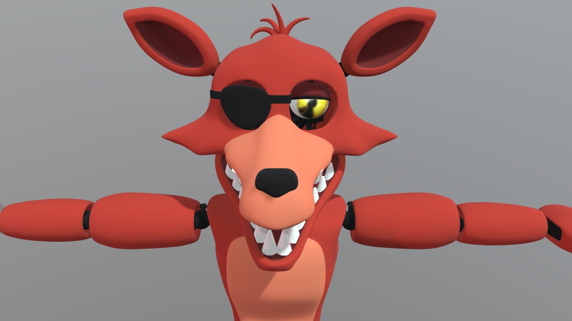Unwithered Foxy For The Ramc Of Freddy - Download Free 3D model by ...