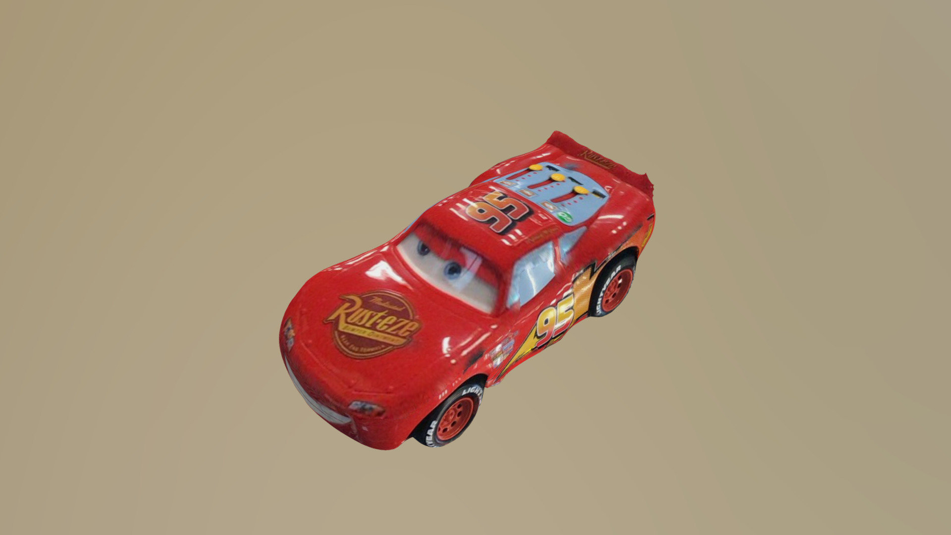 Lightning McQueen Toy - 3D model by Qlone [37e2af3] - Sketchfab