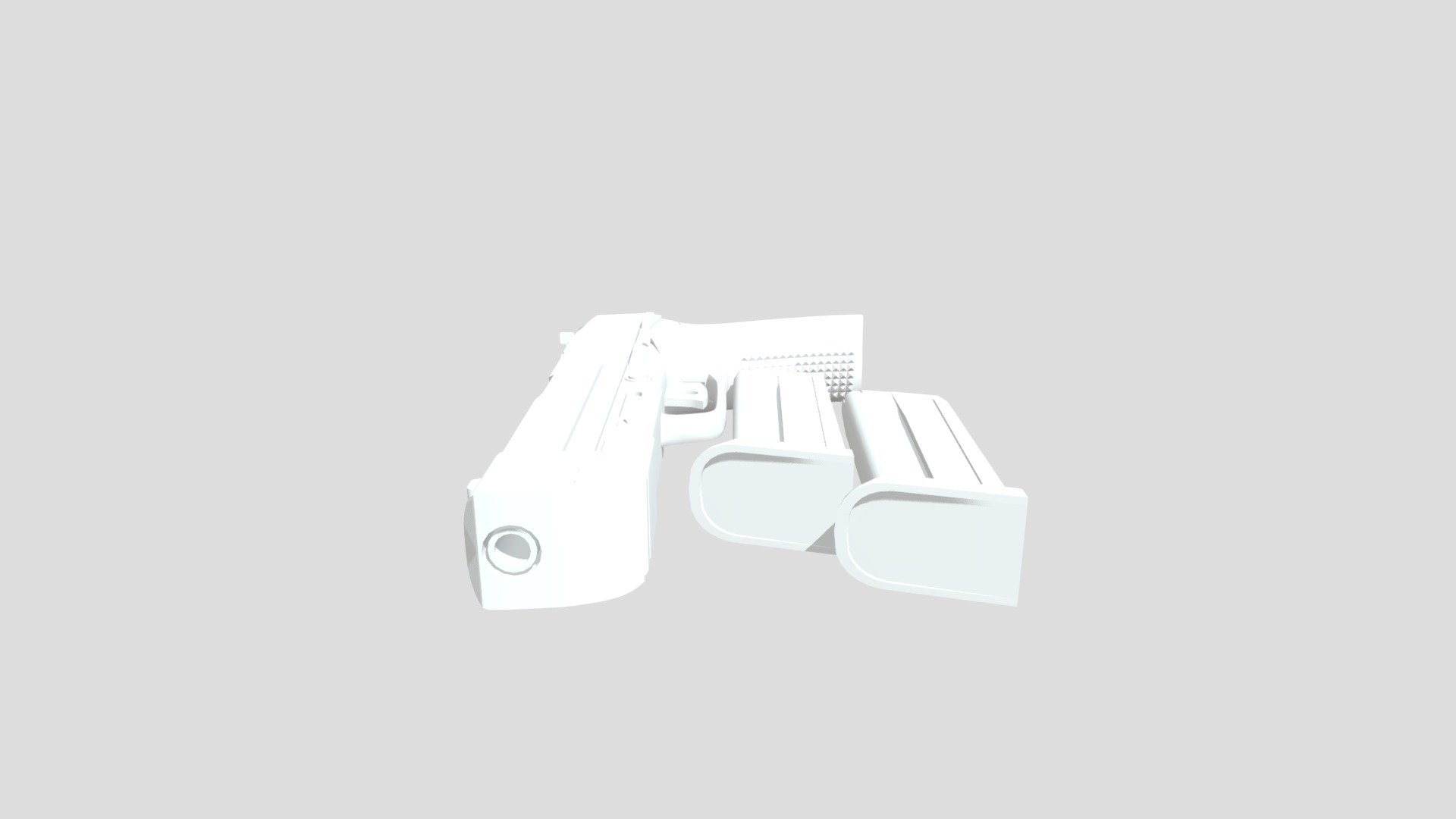HL2 9mm Pistol for 3D Printers - Download Free 3D model by SamNagi ...