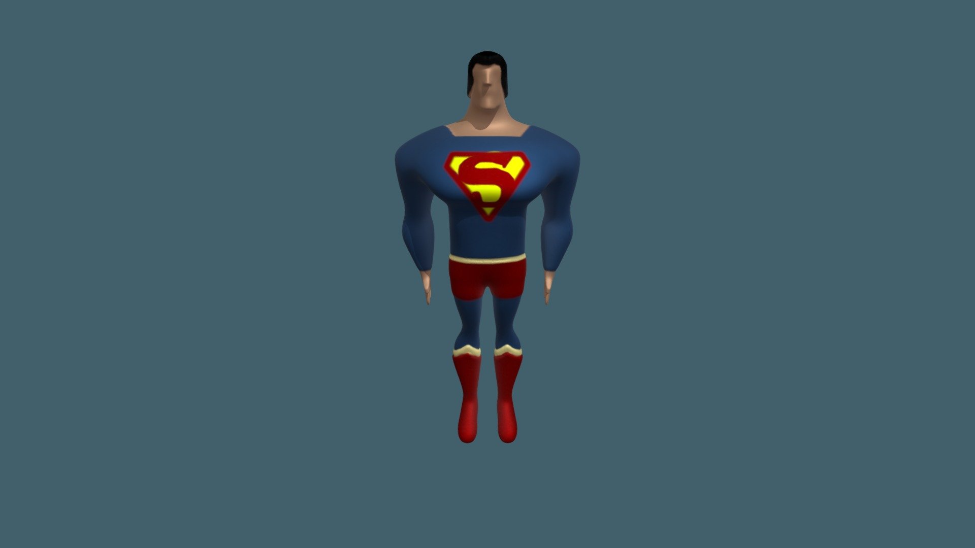 Super-man - 3D model by monashray [37e6230] - Sketchfab