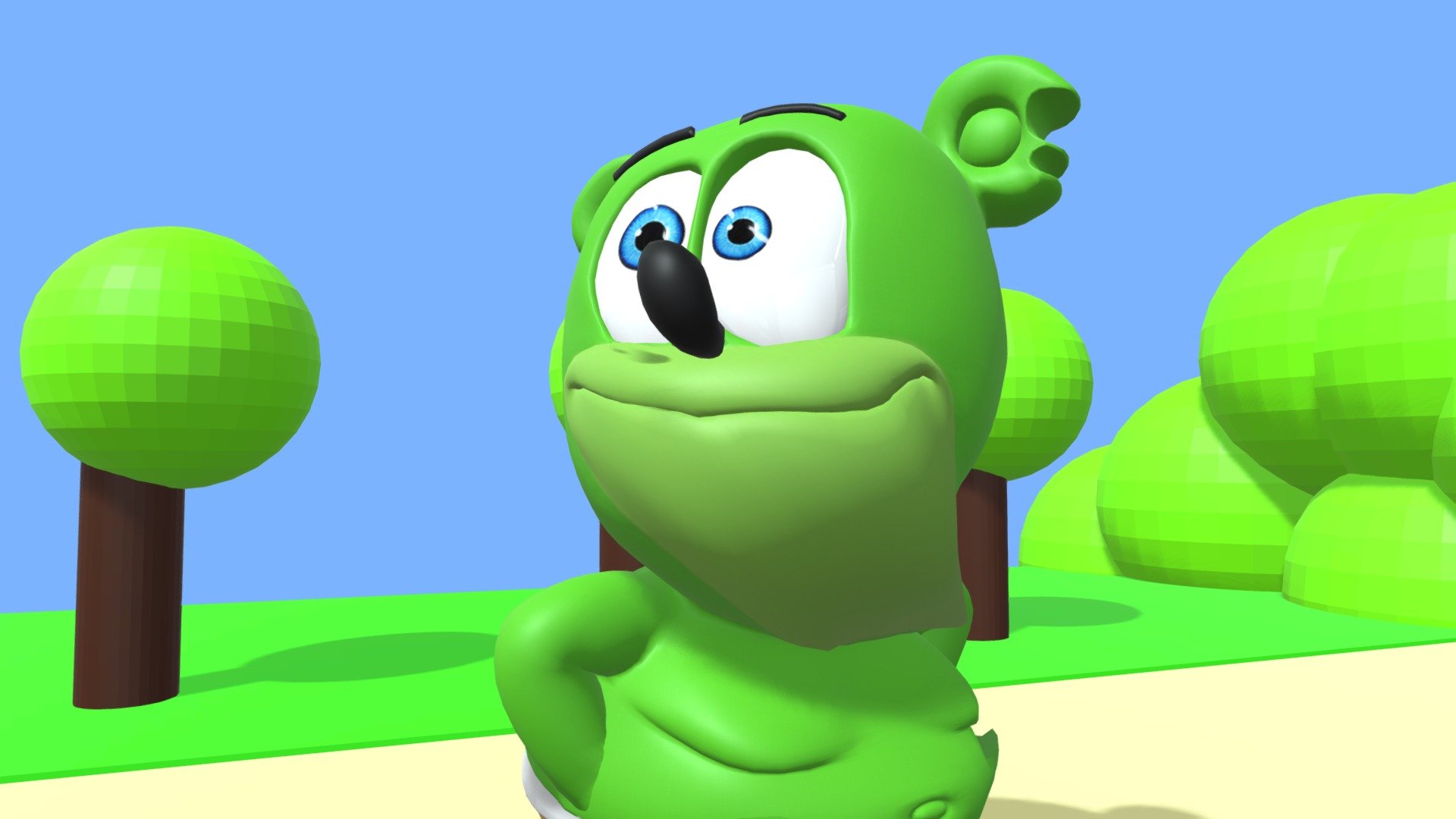 My Gummibar Scene - Download Free 3D model by Gummibar gumy bear ...