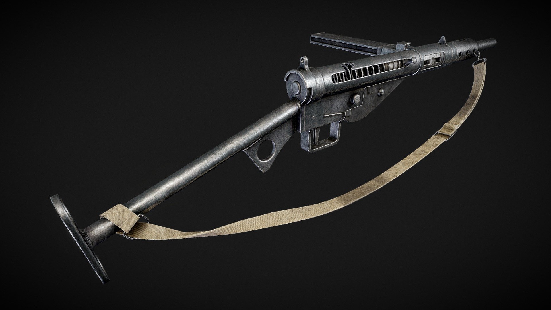Sten MKII - Buy Royalty Free 3D model by Sam Carrier (@samcarrier ...