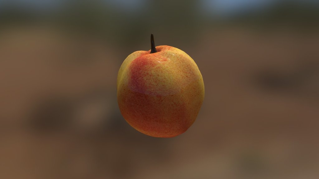 Peach - 3D model by mcfarlan13 [37e9d8e] - Sketchfab