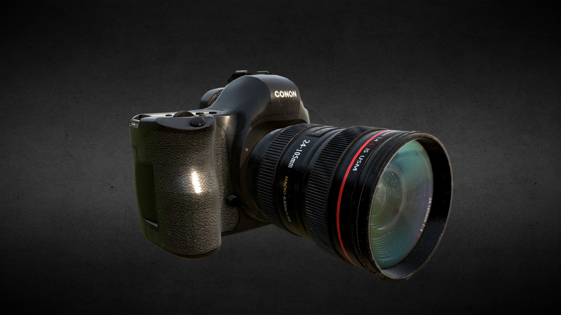 DSLR Camera - 3D model by Digital Agents Interactive Pvt Ltd ...