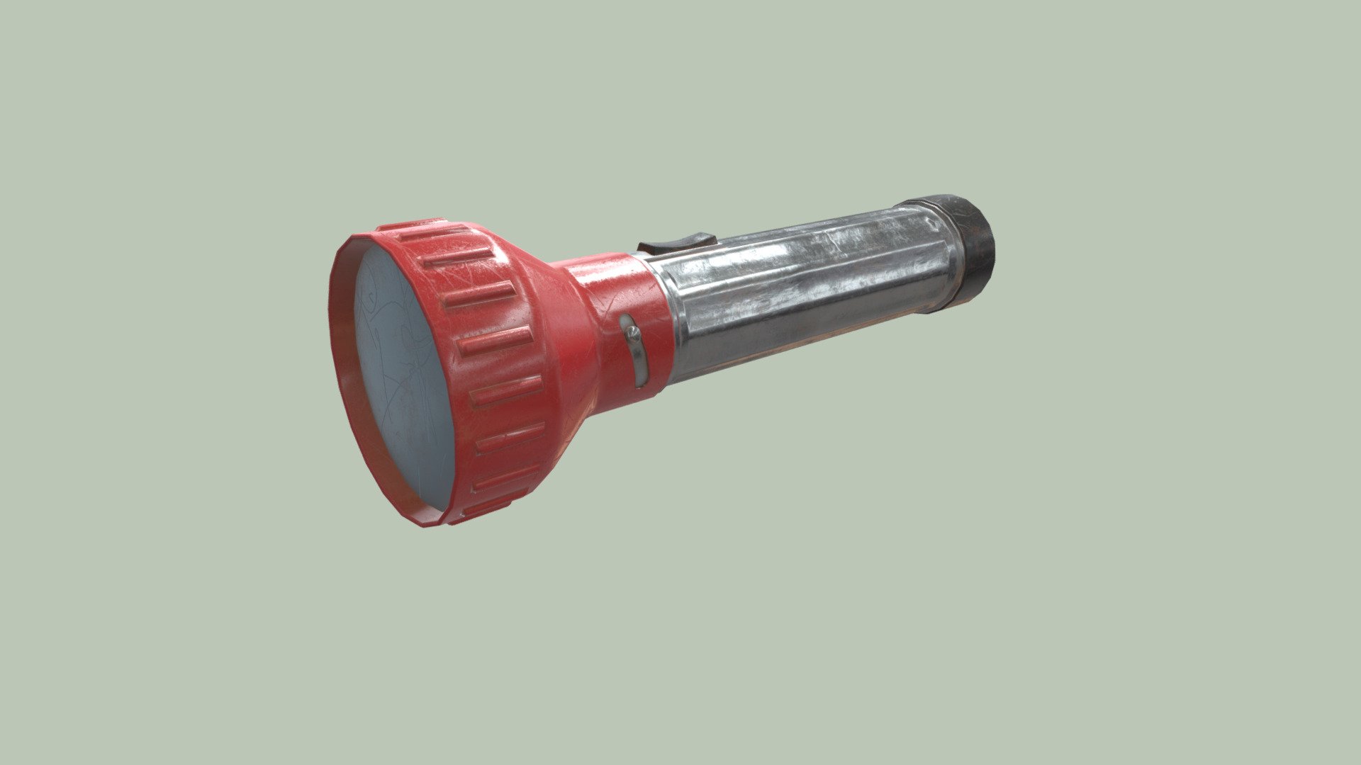 Vintage Flashlight - 3D model by max_imum [37eaa56] - Sketchfab