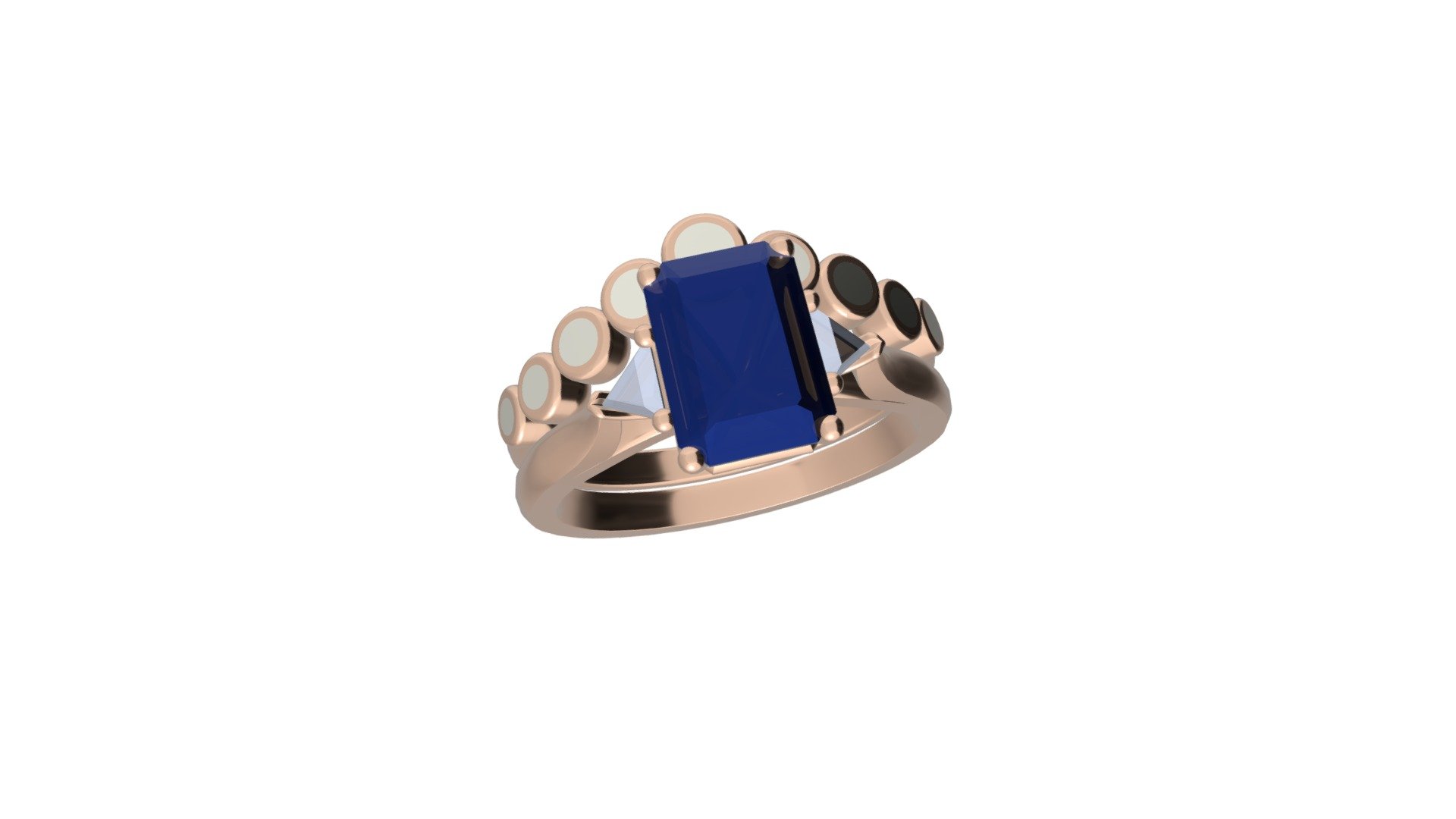 fitted 9stone band - 3D model by McKellars (@McKellarsHereford ...