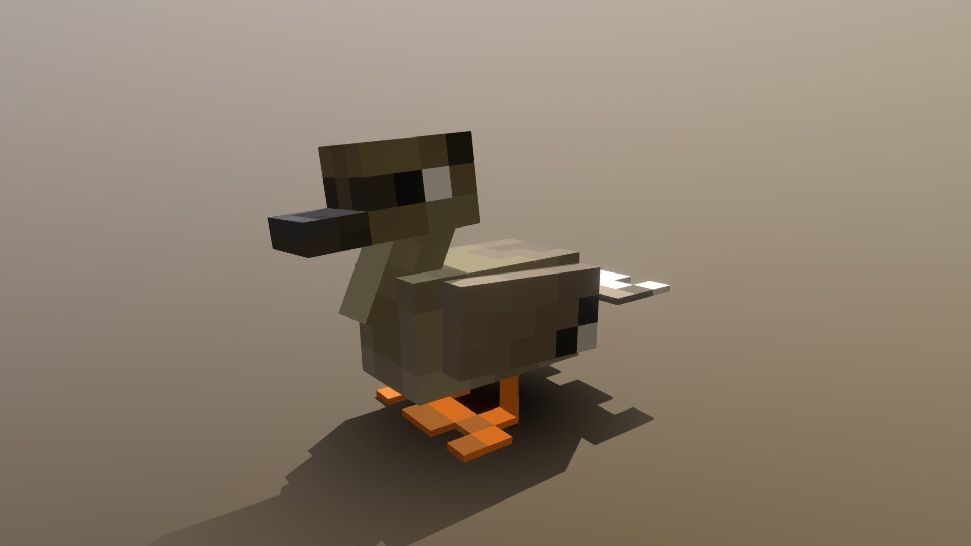 Minecraft Duck (Actions&Stuff Style) - 3D model by SpectreSquid ...
