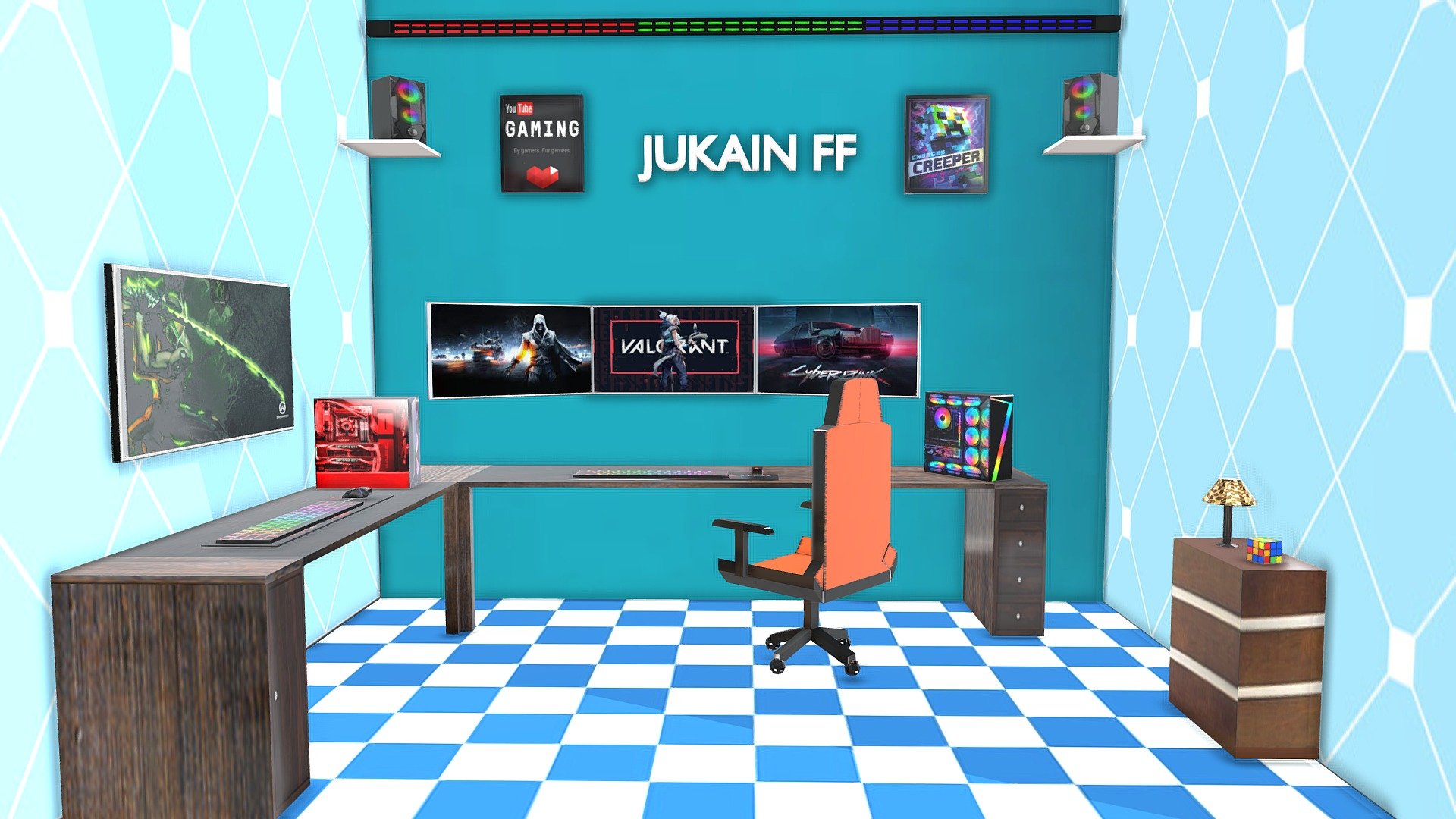 Gaming PC Amazing 3 - Download Free 3D model by rsdodiya [37edee1 ...