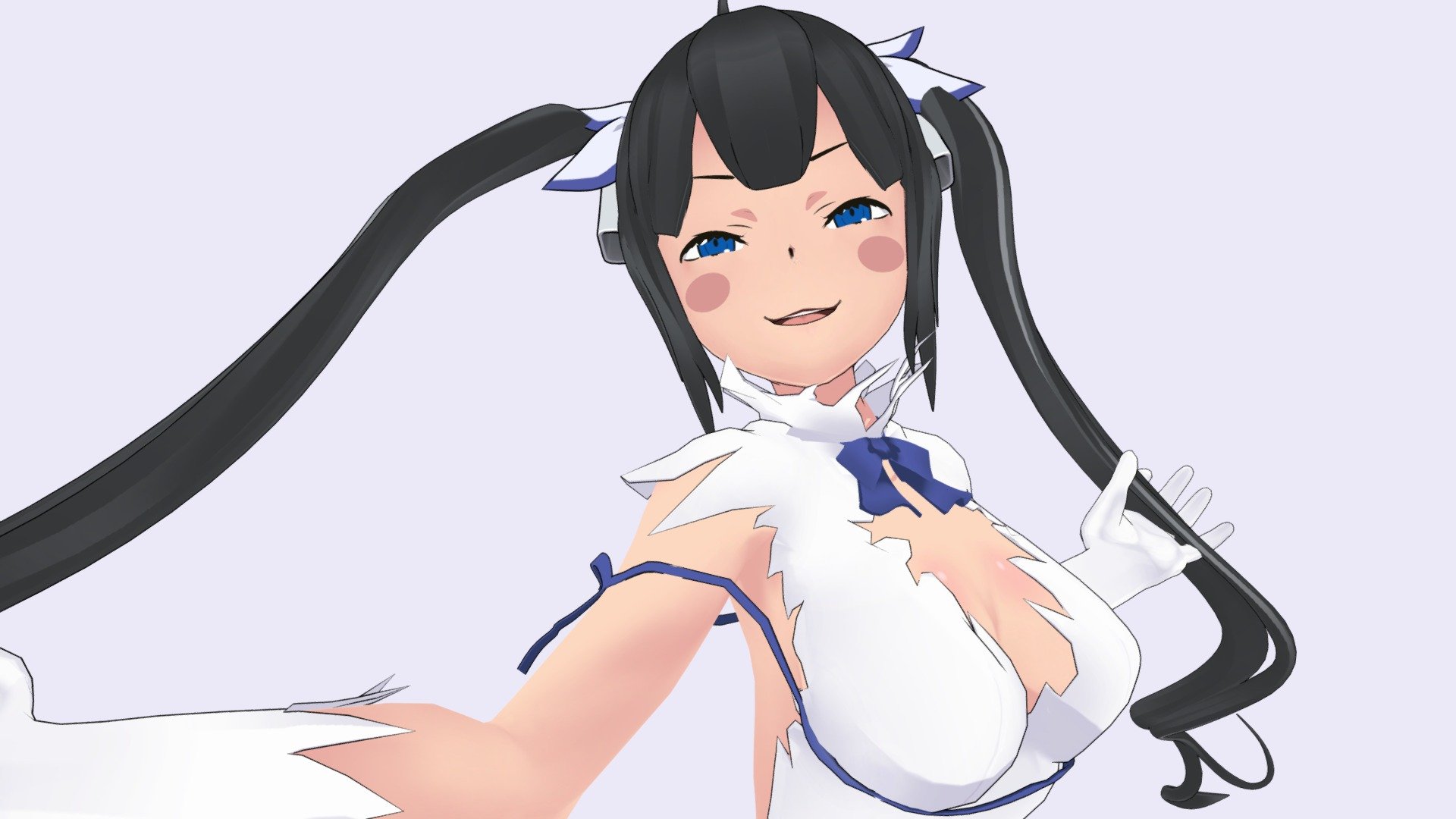 DanMachi- ダンまち - Hestia / Pose - Download Free 3D model by Kaijin (@Kaijin13) [37ef23f] - Sketchfab