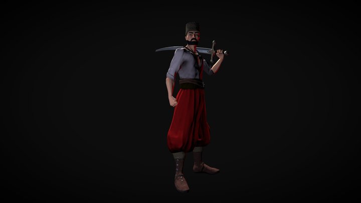 Cossack 3D models - Sketchfab