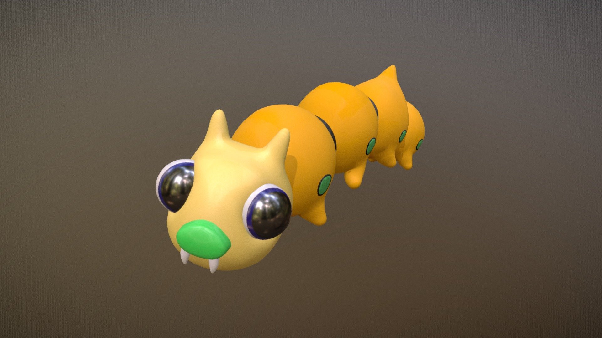 Wily Worm - 3D model by guillermopick [37f0354] - Sketchfab