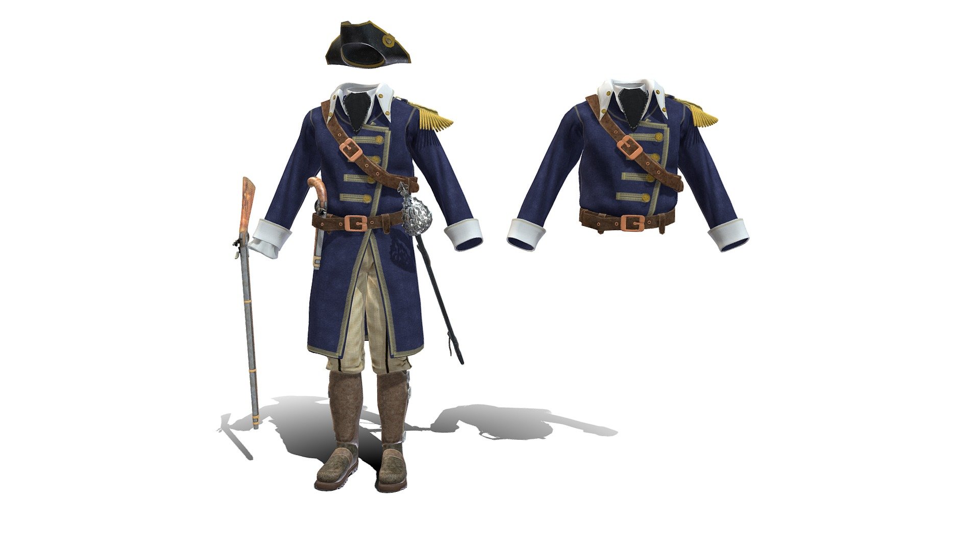Captain - 3D model by Studio Lab (@studiolab.dev) [37f0359] - Sketchfab
