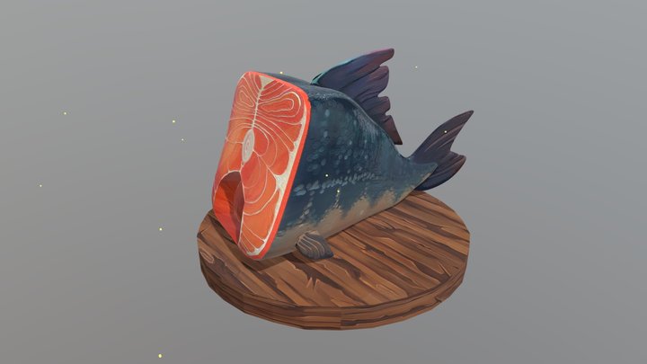 Salmon 3D models - Sketchfab