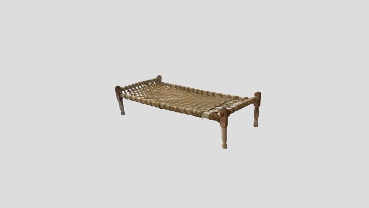 Charpai 3D models - Sketchfab