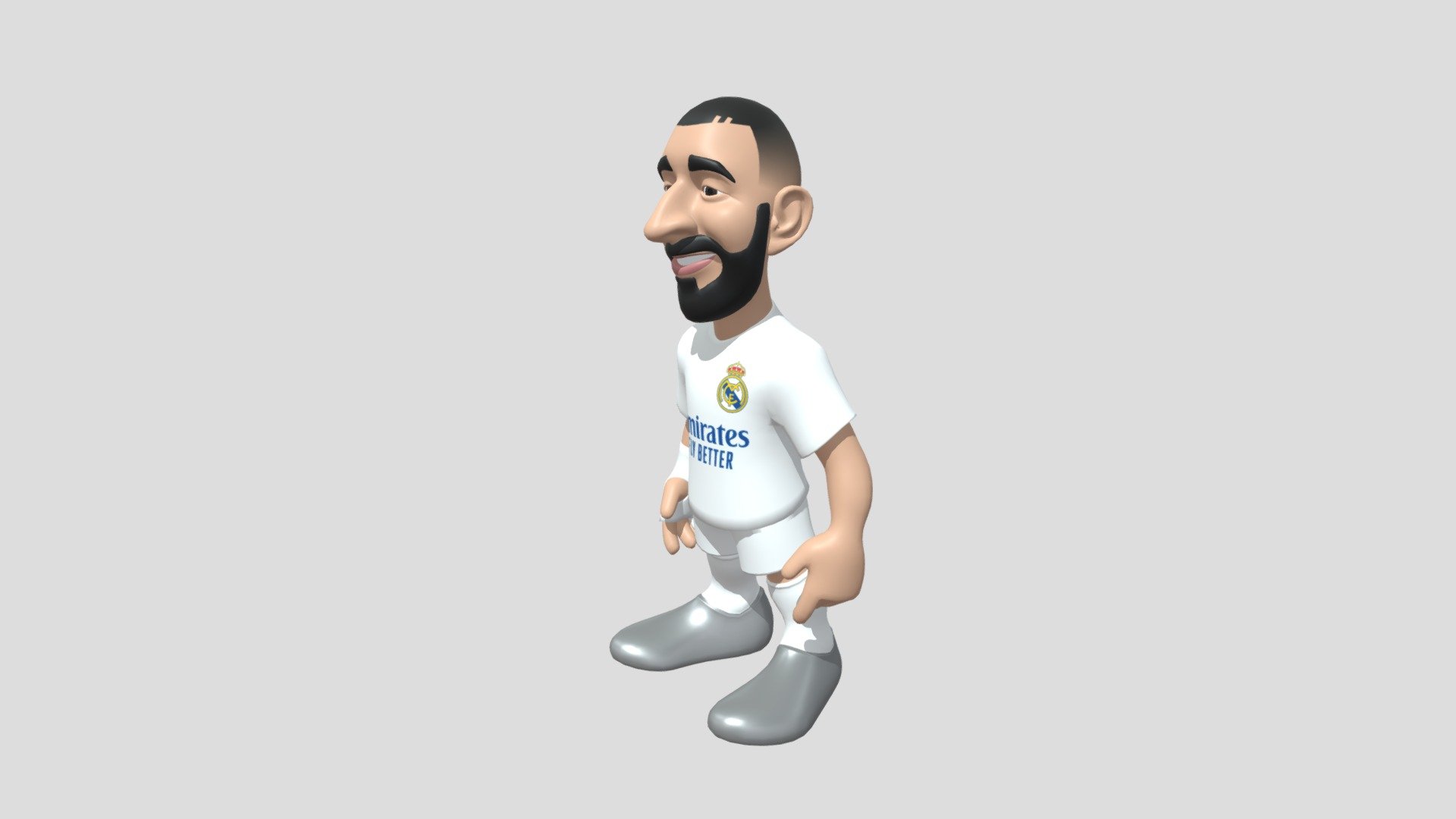 Benzema - 3D model by degranofino (@degranofin) [37f42f5] - Sketchfab