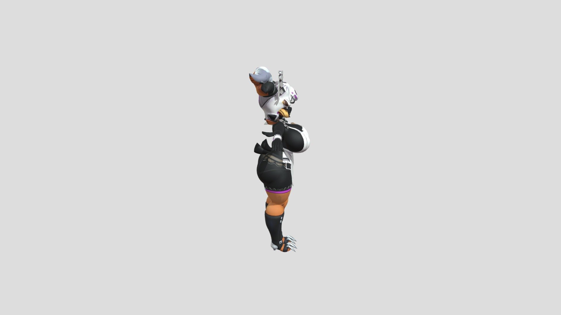 Chiku Maid - Download Free 3D model by 888apple888 [37f99f8] - Sketchfab