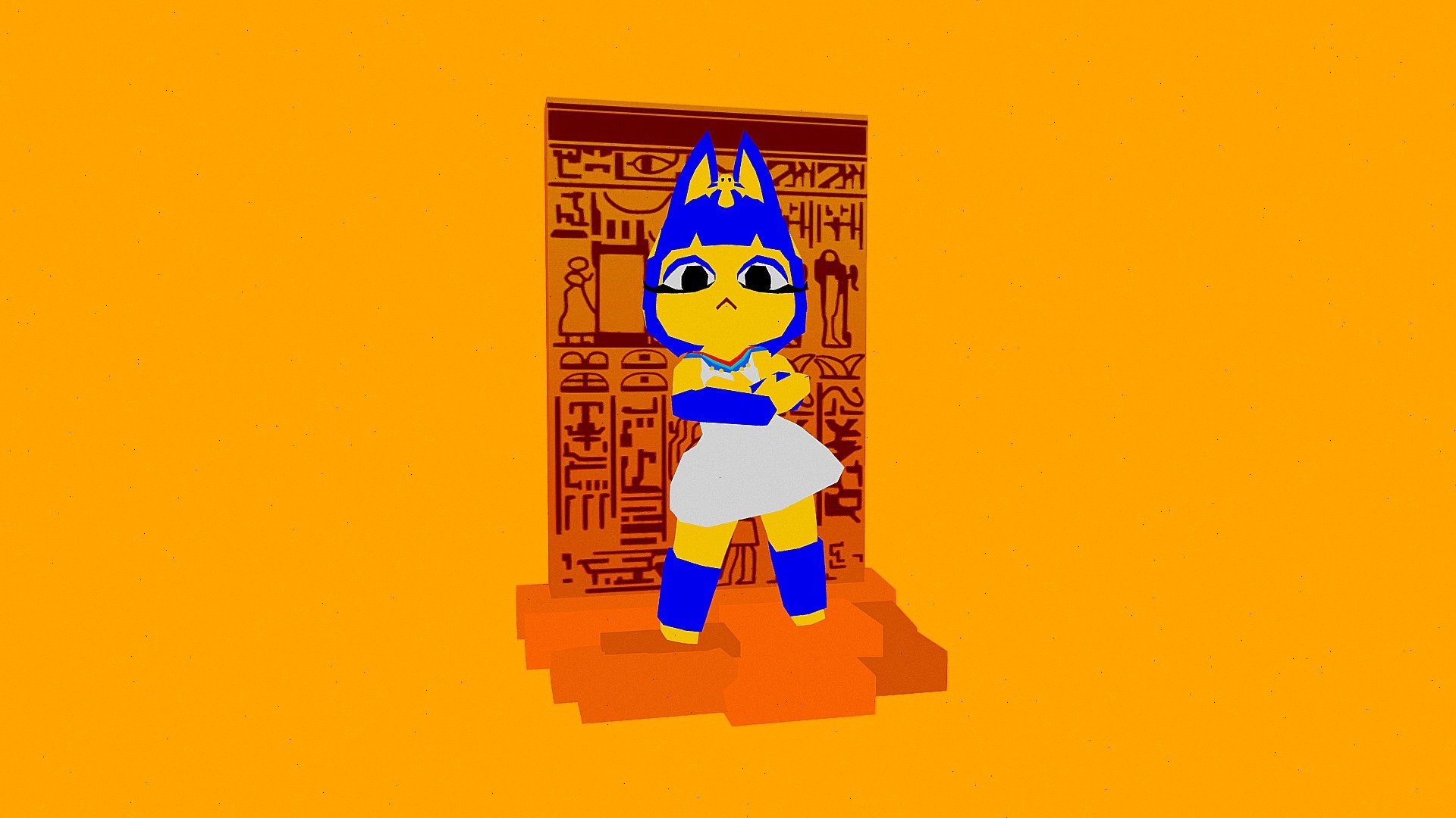 Ankha PSX - 3D model by sso (@sso_) [37fa021] - Sketchfab