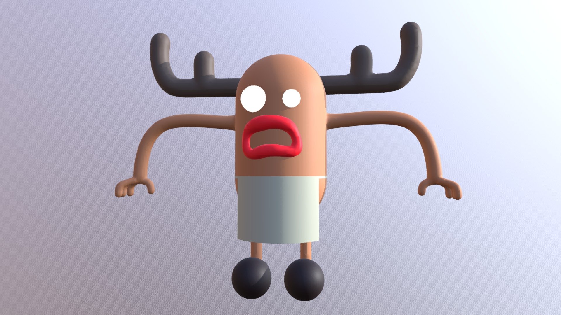 Moose Man - 3D model by Whiskey Dog (@WhiskeyDogg) [37fa0a6] - Sketchfab