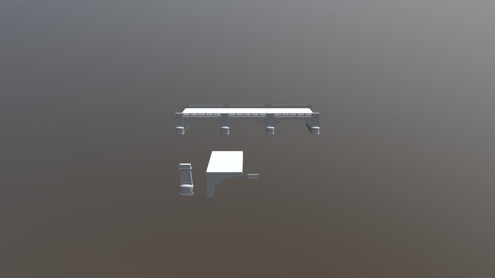 Modular Bridge - 3D model by awramos [37fa35e] - Sketchfab