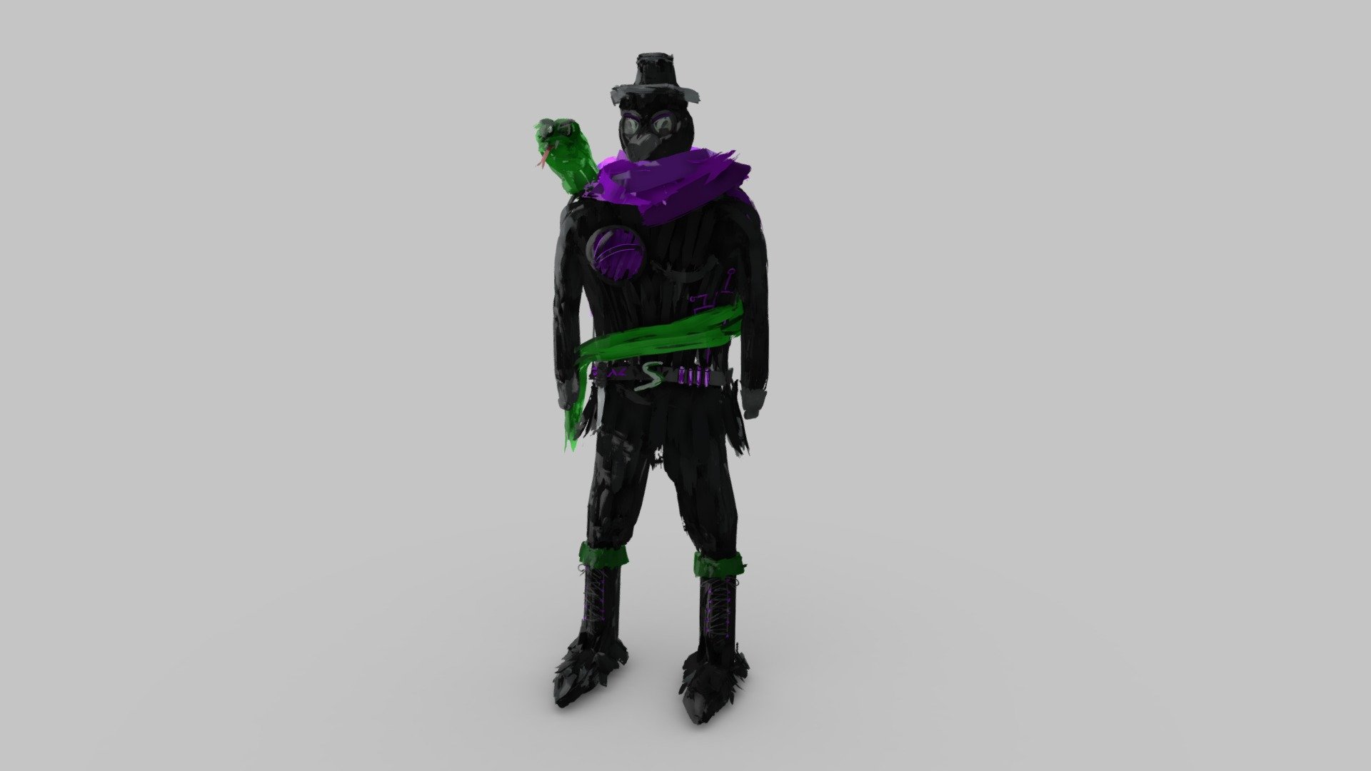 Dex - Character 3D Sketch - 3D model by nicorubbert [37fa952] - Sketchfab