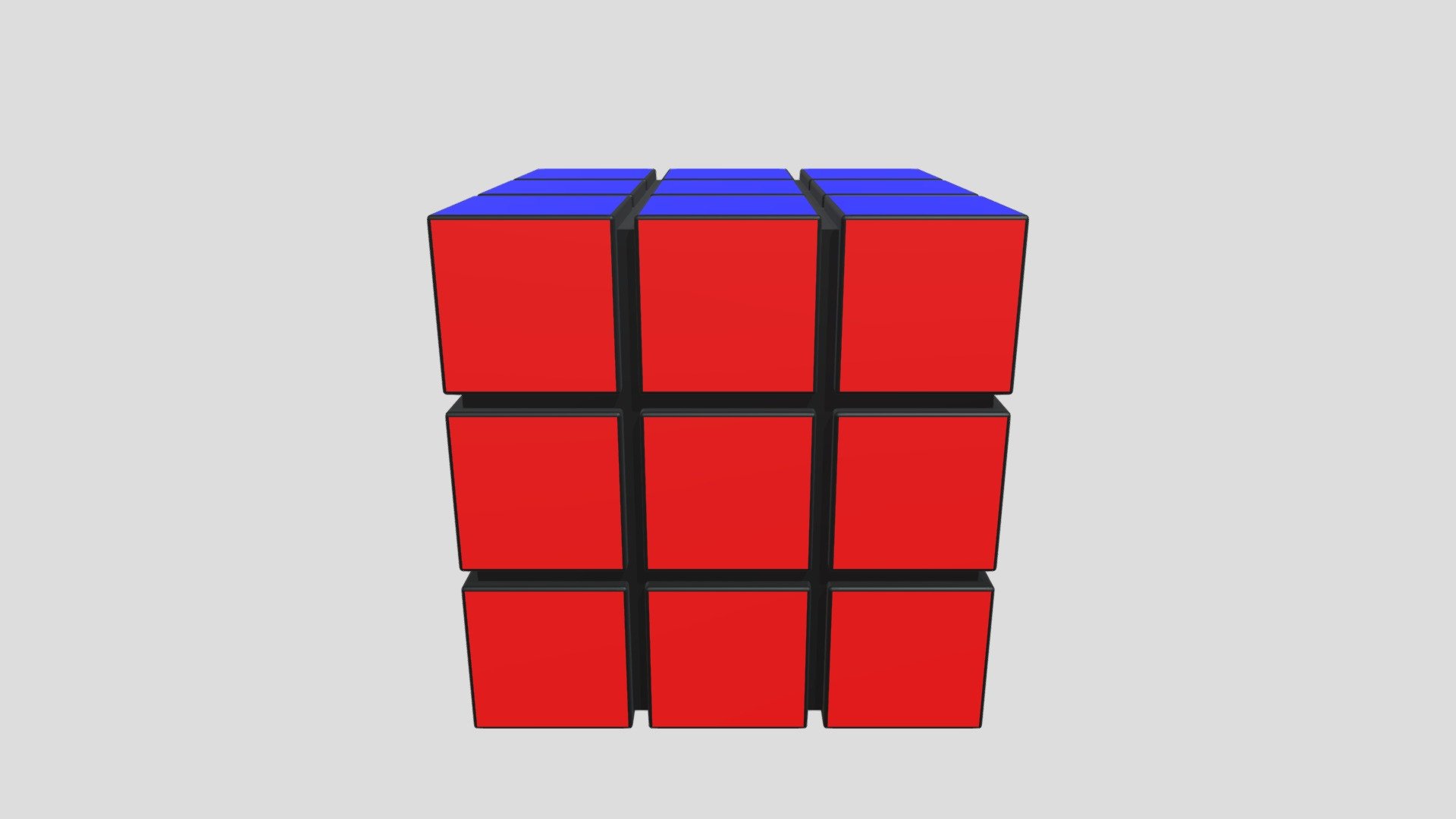 Rubix Cube - 3D model by CURLEYJW [37fb3d7] - Sketchfab