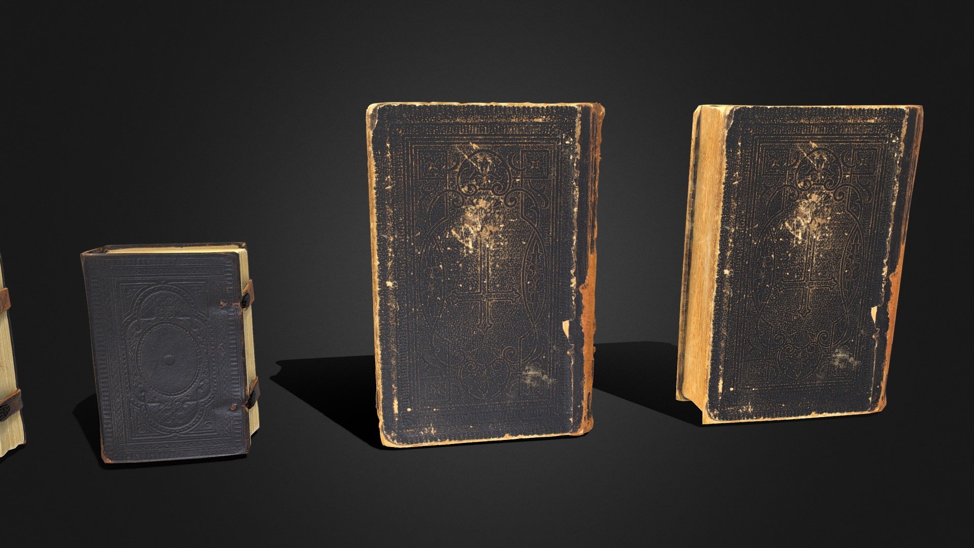 Old Damaged Books set - Sample - Download Free 3D model by Svardz ...