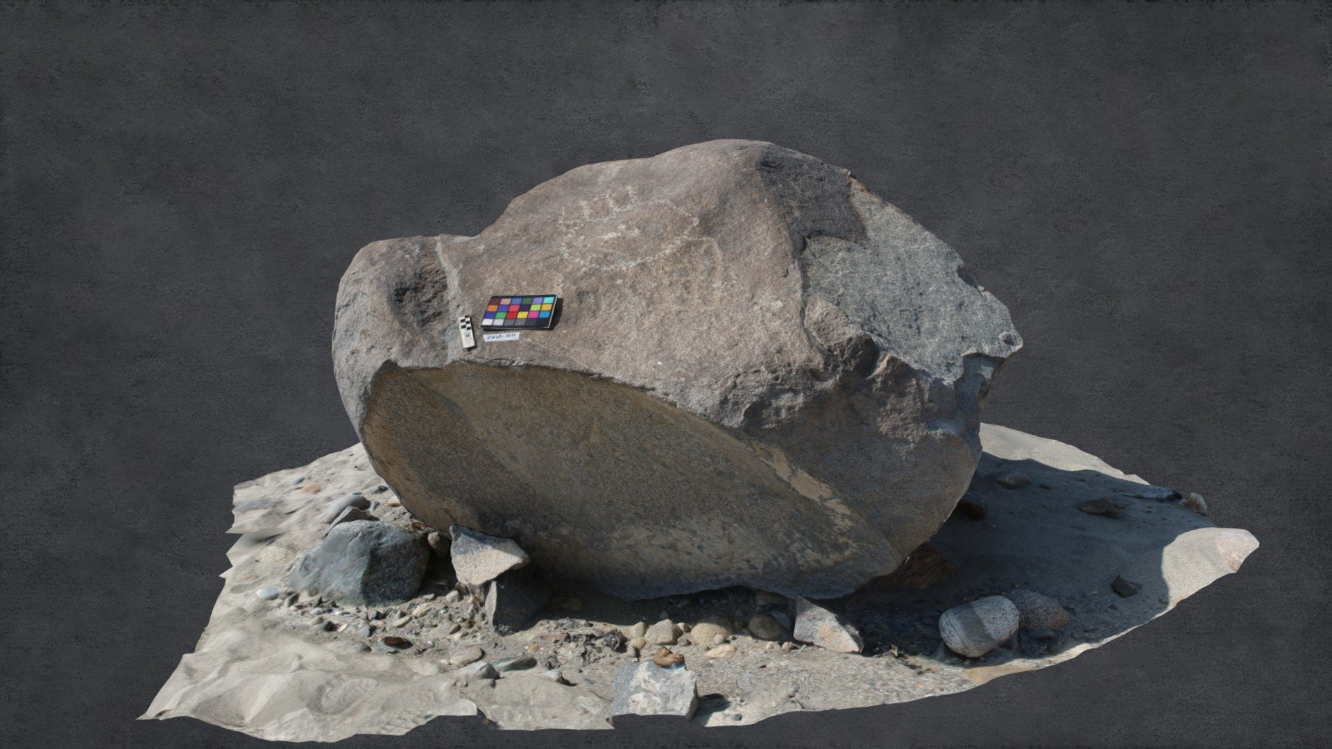 Rock Carving at Chilas 11 (Rock N11) - 3D model by cvlablums [37fc911 ...