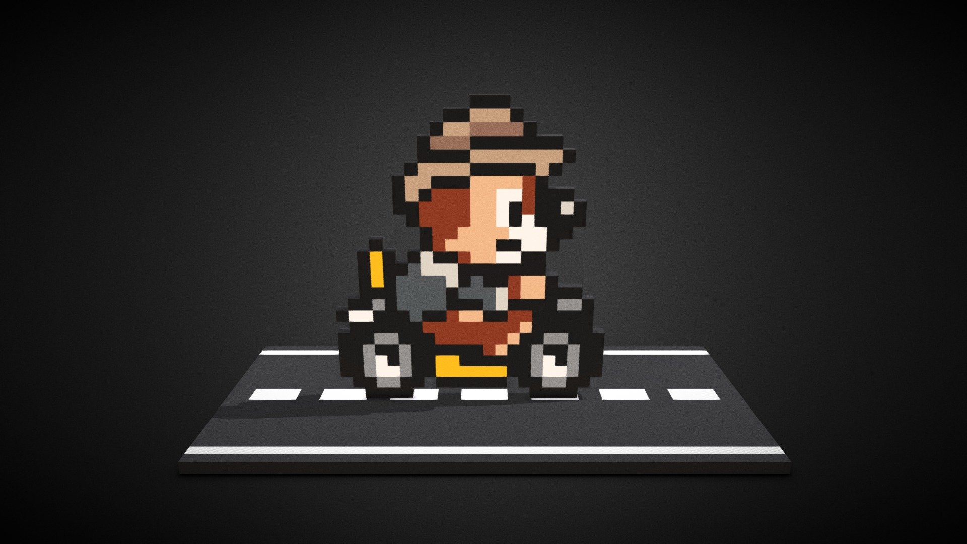 SMK155 - Super Pixel Kart Chip Rescue Ranger - Buy Royalty Free 3D model by Código Píxel ...