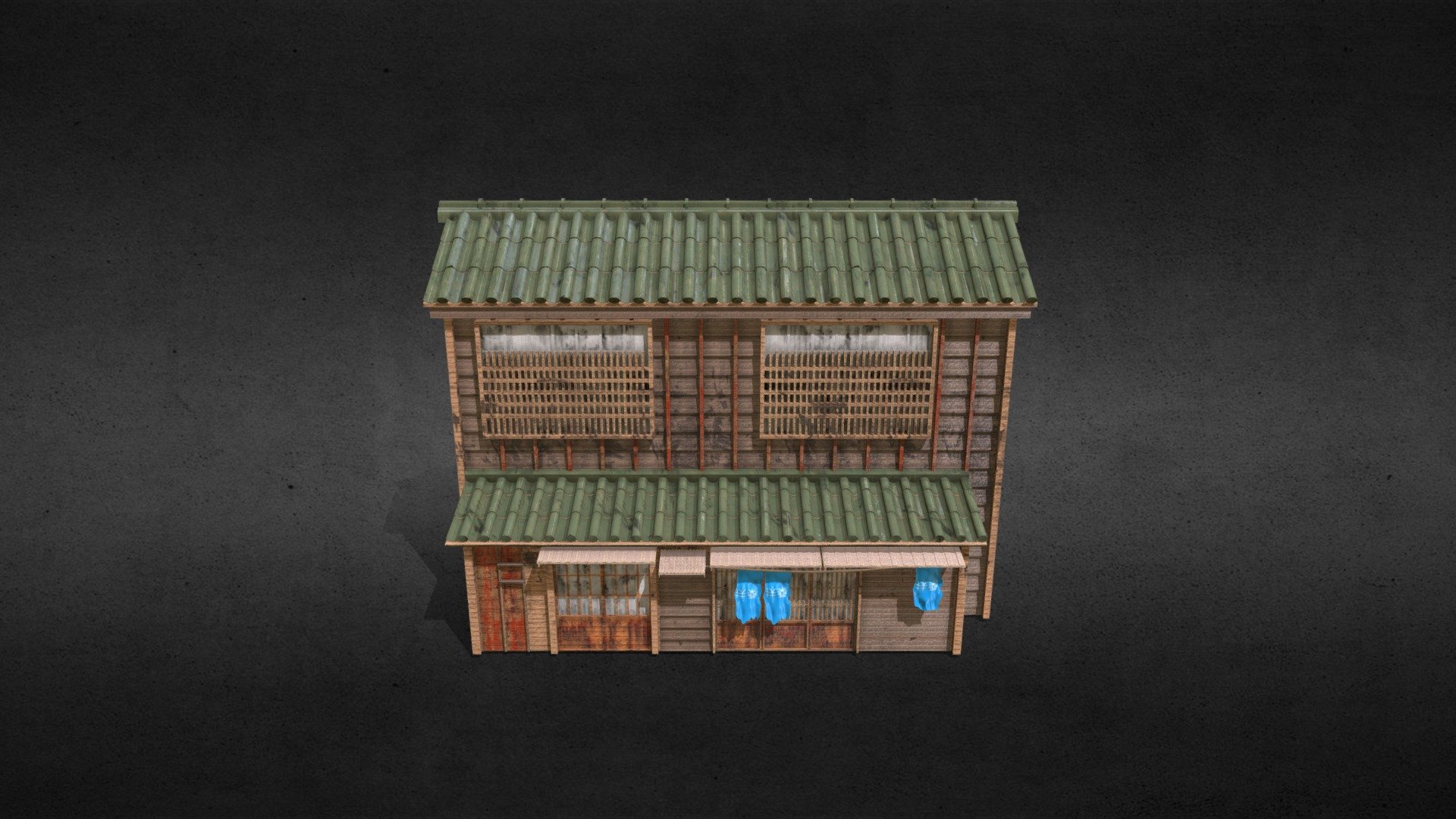 Kagiya_Edo_Tokyo - Download Free 3D model by t_c. (@tapcas) [37fdbaa ...