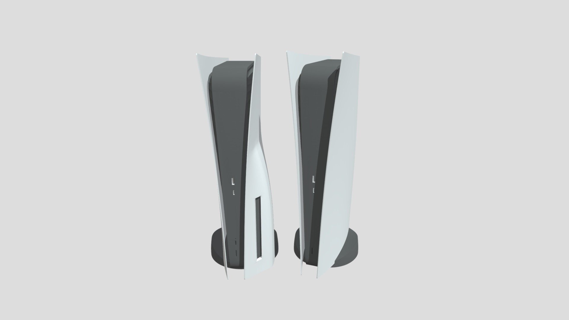 PS5 Low Poly - 3D model by ultron.oxygen [37fdd3b] - Sketchfab