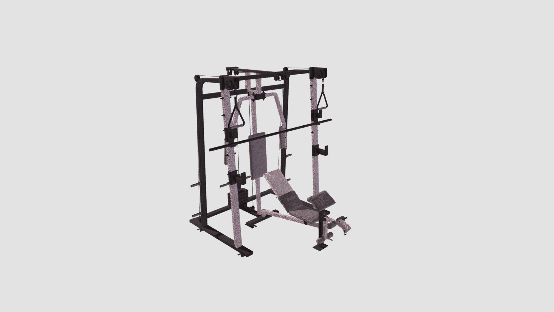 Gym equipment - Buy Royalty Free 3D model by Evermotion [37fdea6 ...