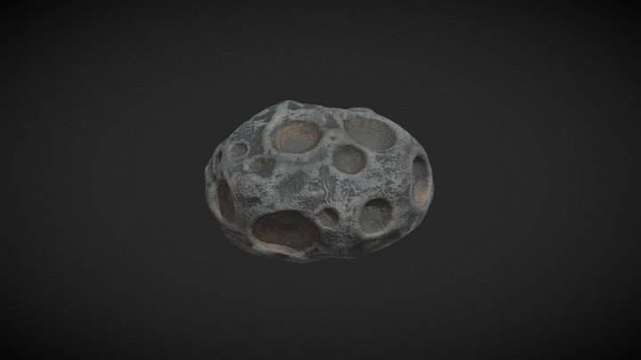 Asteroid 3d Paper Model
