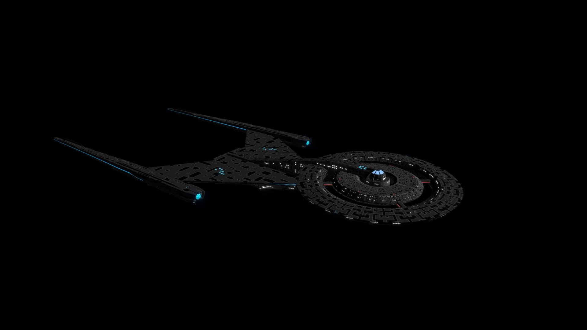 USS Discovery (Star Trek) - 3D model by VondraCGI [37fe8aa] - Sketchfab