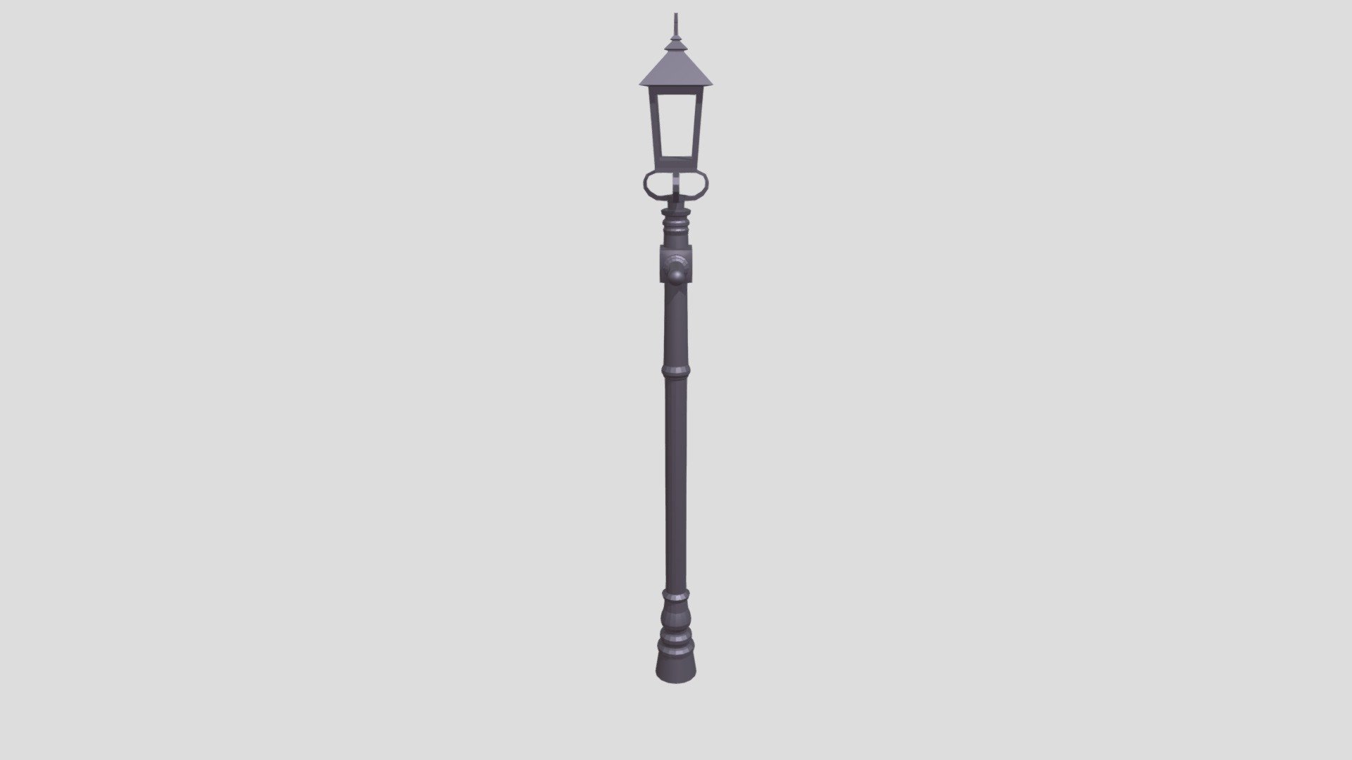 Lampost - 3D model by YaBoiBells [3801306] - Sketchfab