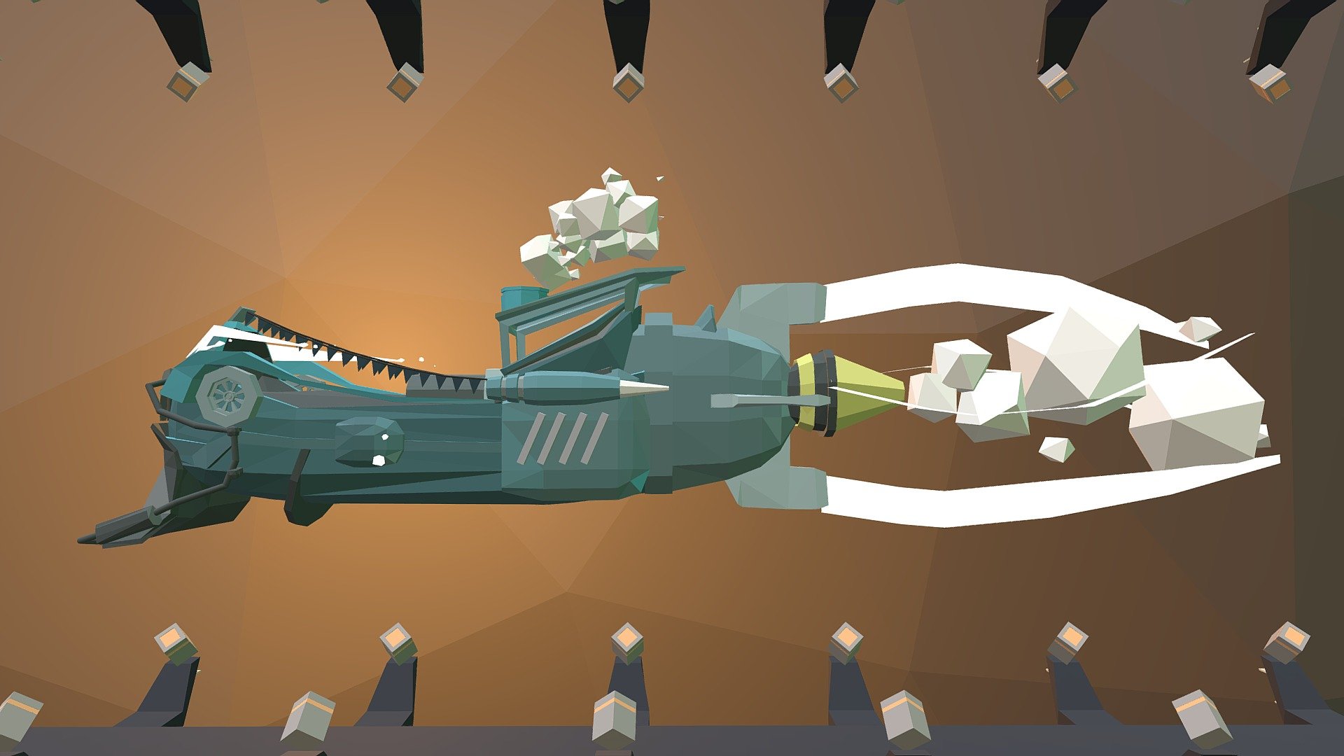 Low Poly Dieselpunk || Challenge - 3D model by Chromasie [3801bf0 ...