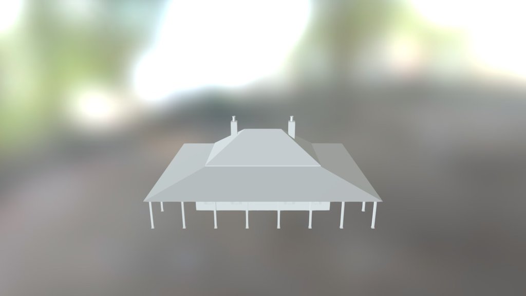 Newstead House, Breakfast Creek, Brisbane - 3D model by Brett Leavy ...