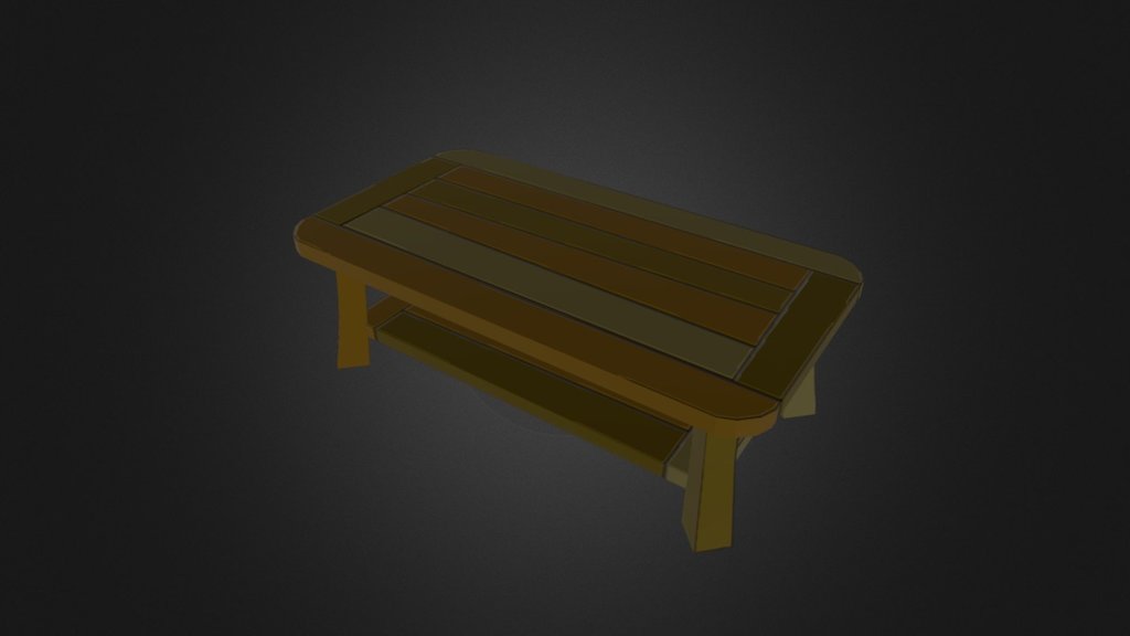Cartoon Coffee Table - 3D model by andrew.connelly23 [380321e] - Sketchfab