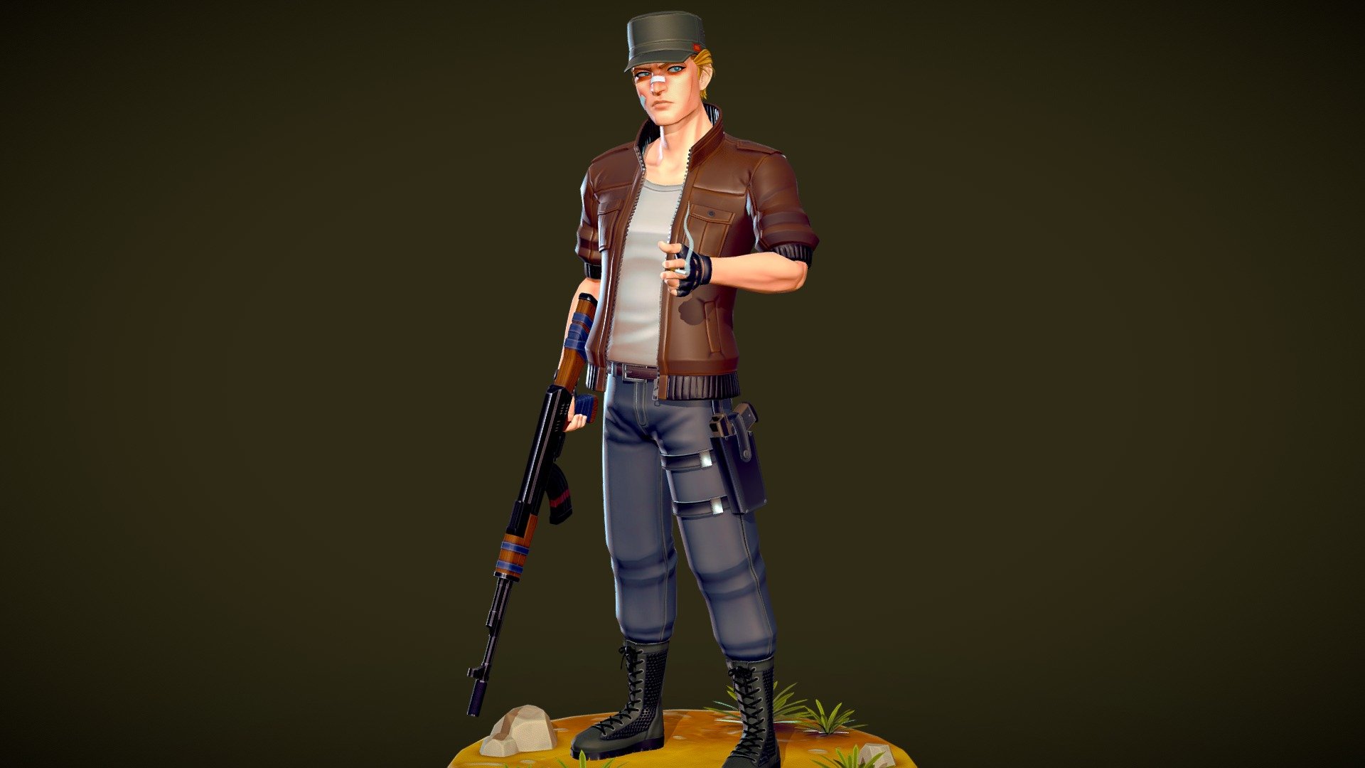 Mercenary - 3D model by izumon03 [3804beb] - Sketchfab