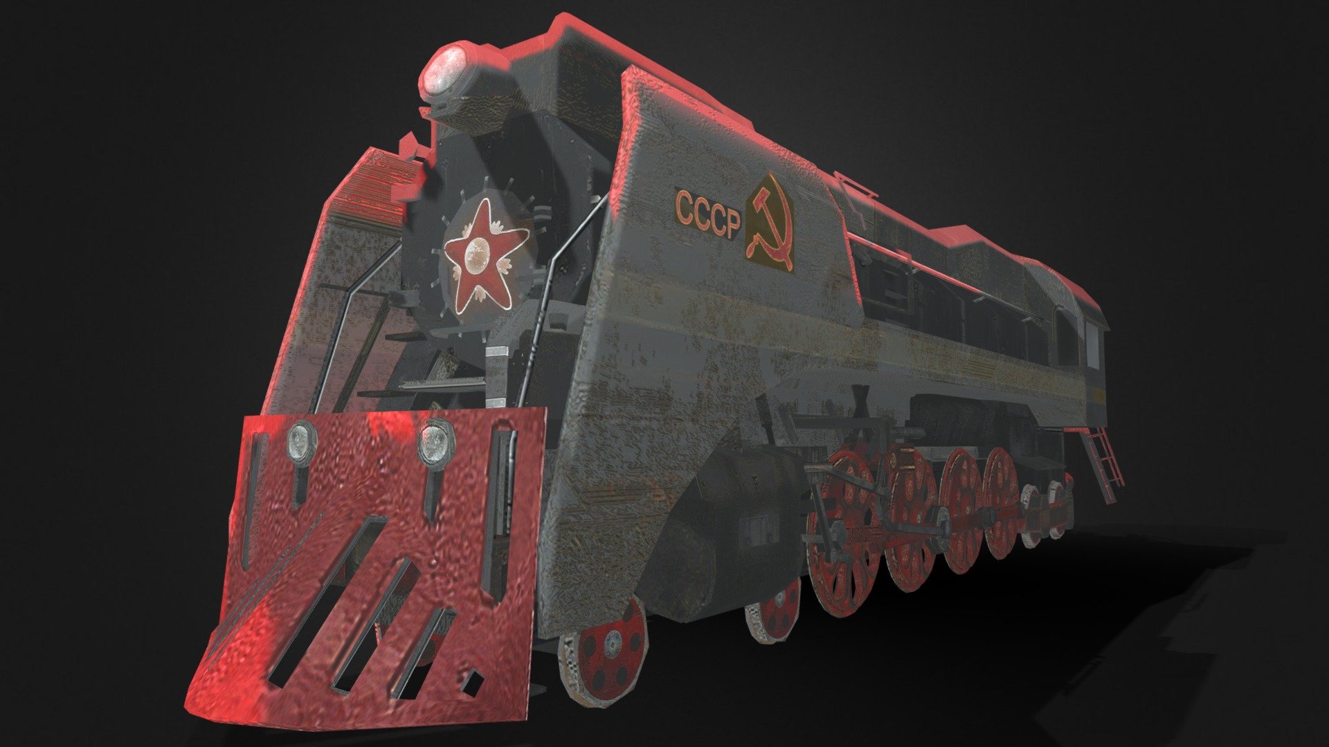 Soviet Train - Download Free 3D model by The WarVet (@TheWarVet ...