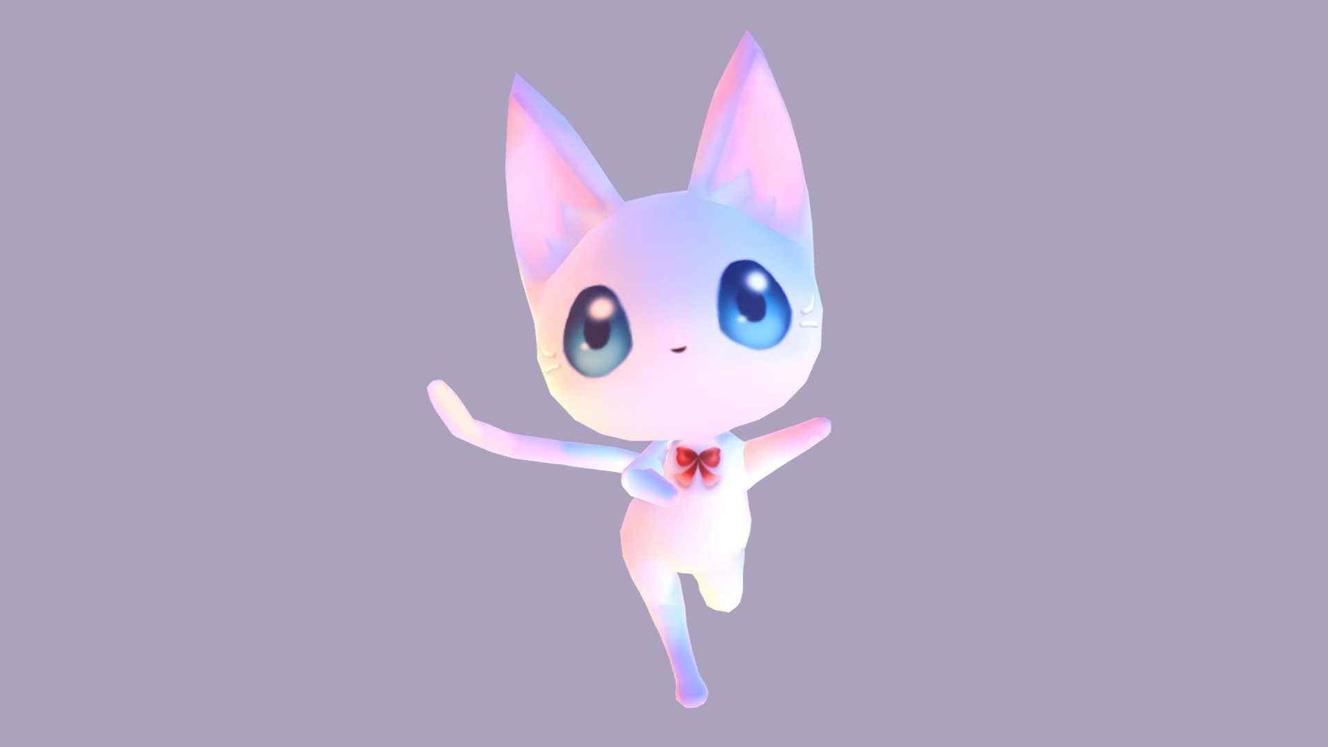 Nyao - Download Free 3D model by OkameYuki (@OkameMiko) [3804f2f ...