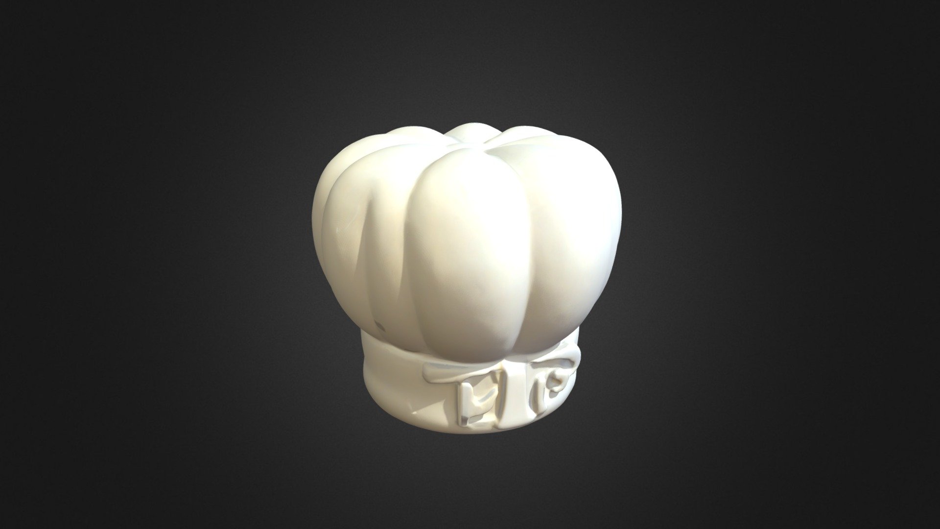 Stylish Chef Hat - Buy Royalty Free 3D model by Inventive World ...