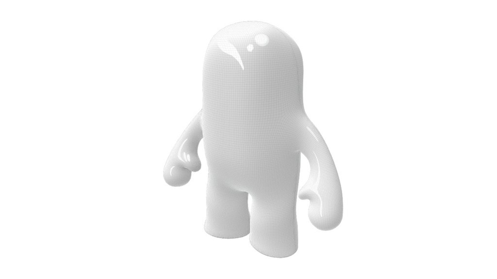 Blank Human - Inkimals - 3D model by John Briscella (@aminimal ...