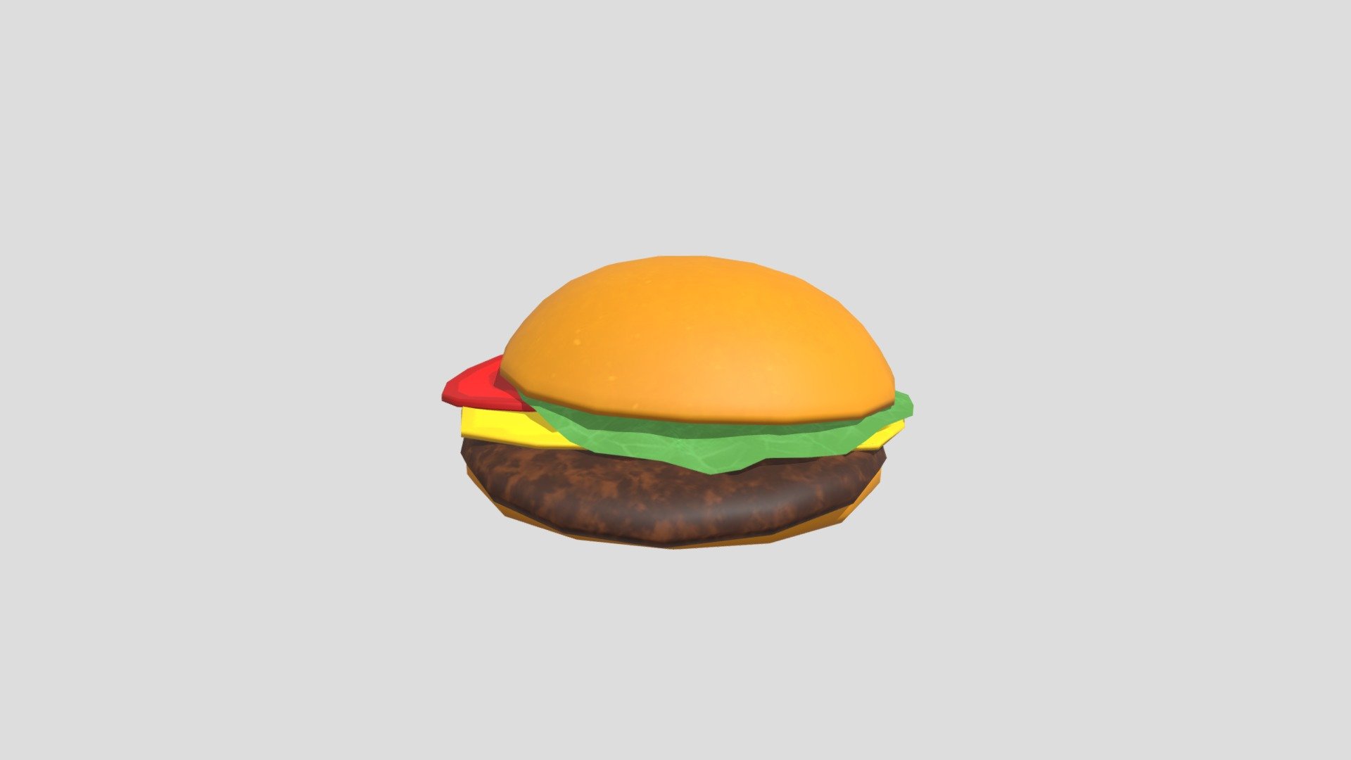 Burger - Download Free 3D model by jpitaro [380779d] - Sketchfab