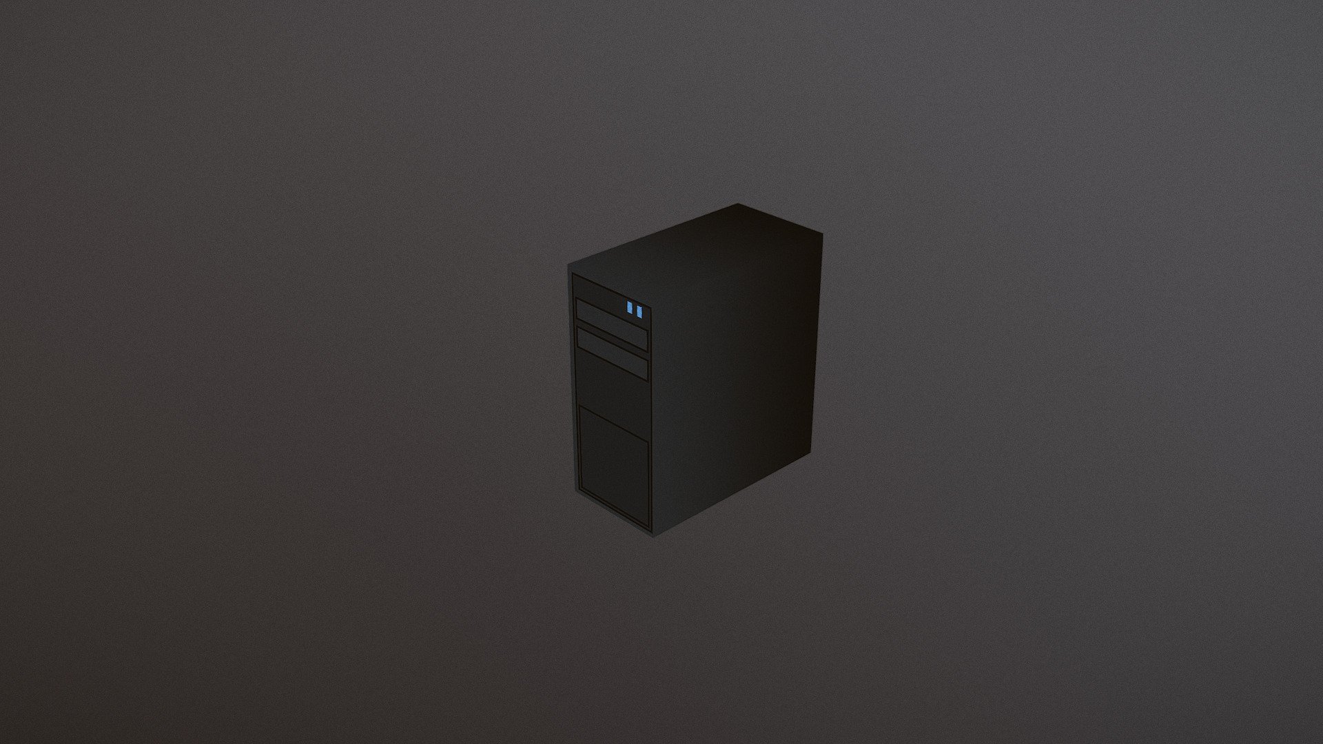 Computer Tower - 3D model by bevans104 [38084ea] - Sketchfab