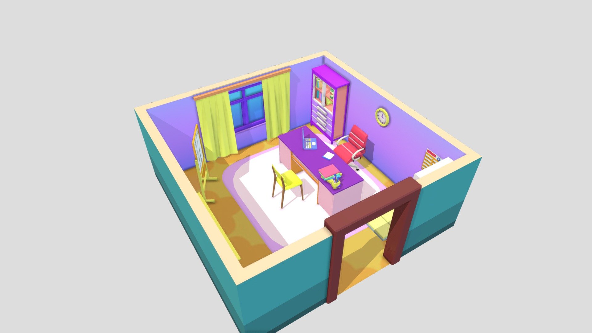 room_01_v02_03 - 3D model by CC (@ccsf) [380acc6] - Sketchfab