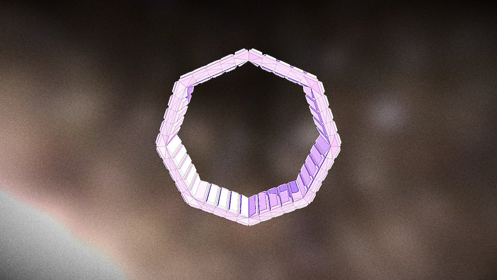 Octagon Ring / Style 1 - 3D model by Ianthrasher [380bd4d] - Sketchfab