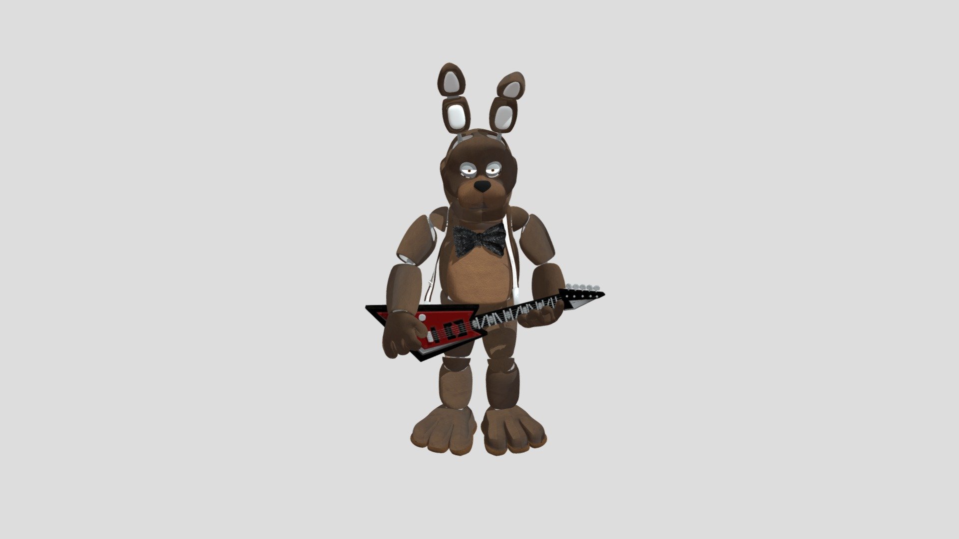 Movie_ Bonnie The Bunny_ANIMATRONIC - Download Free 3D model by Alex.X ...